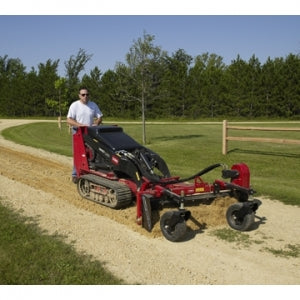 Toro Co. Power Box Rake for finish grading sod prep backfilling Newport News VA Williamsburg VA GRS Hampton Roads
